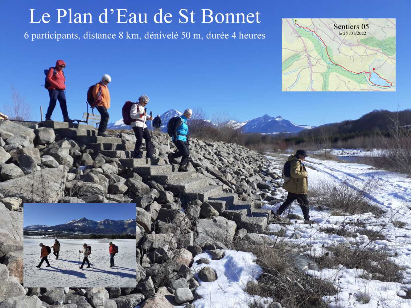 Rando douce au Plan d’Eau de St Bonnet – Sentiers05